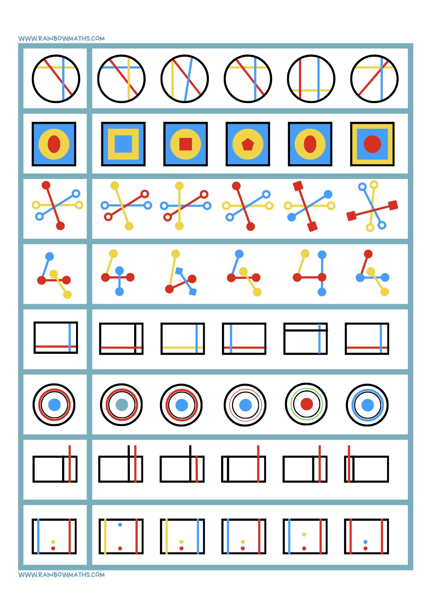 Visual Perception 10 Worksheets: 10 Fun and Engaging Pages for Ages 4 ...