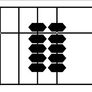 50 Soroban Abacus Flash Cards Big Font Landscape - Covers Units and ...