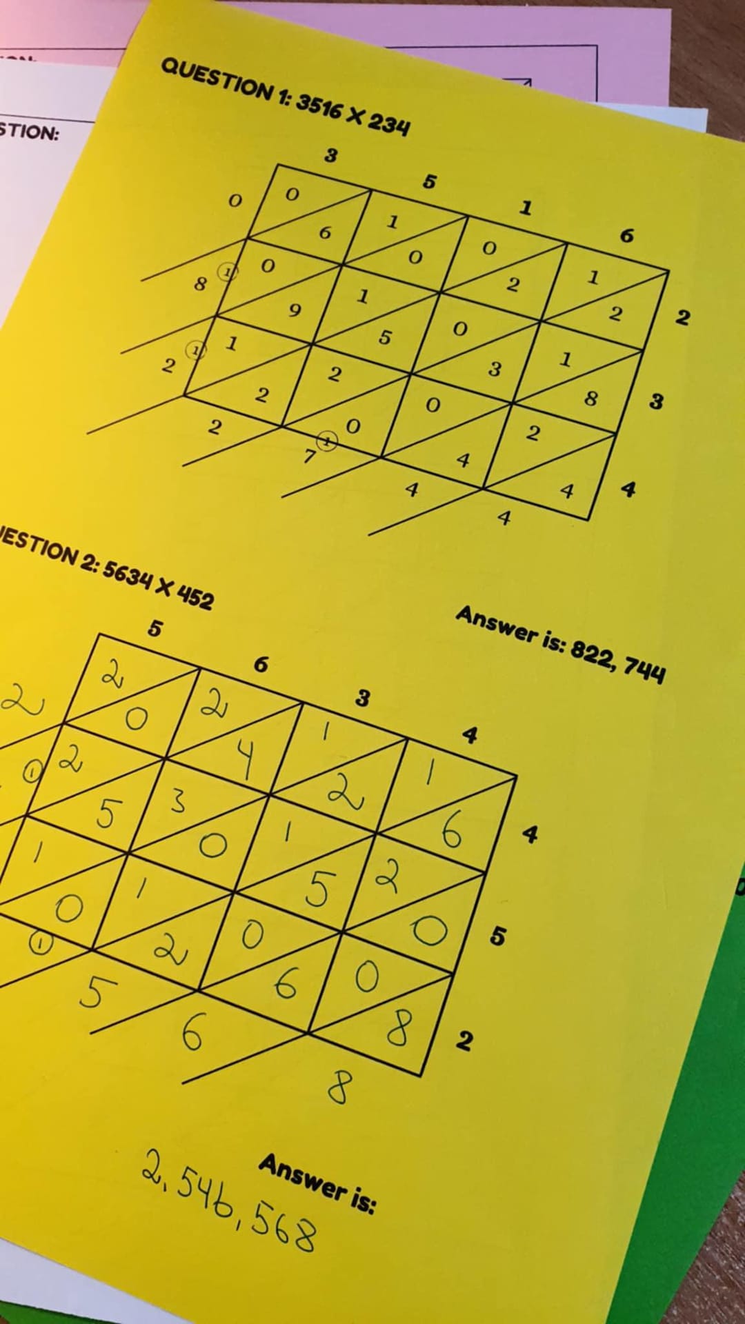 Master Long Multiplication Lattice Method, Fun & Easy Multiplication ...