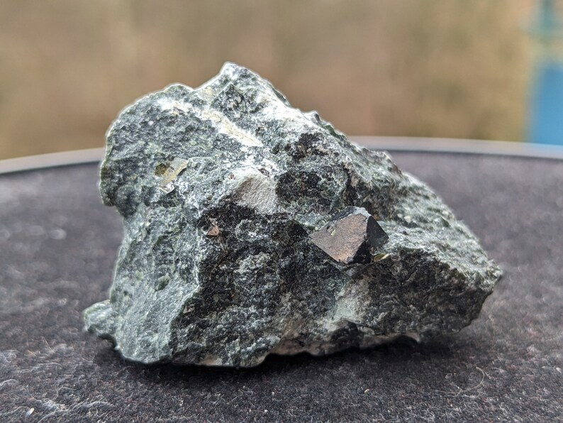 Magnetite Rock With Crystals - Etsy