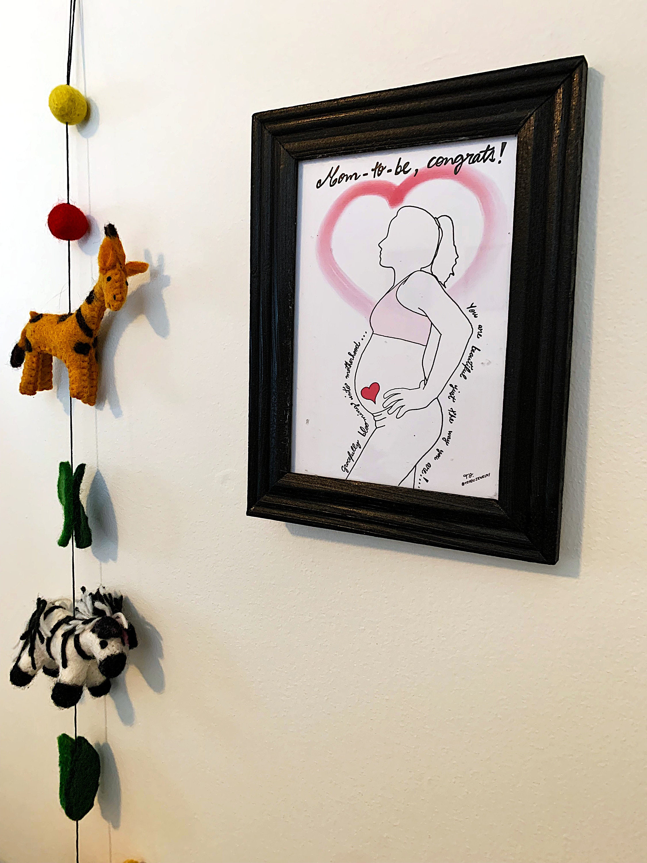 Baby Shower Card, Mother's Card, Mom-to-be Card, New Mom Card, First ...