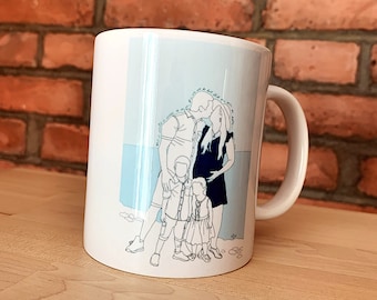 Custom Line Art Mug - Etsy