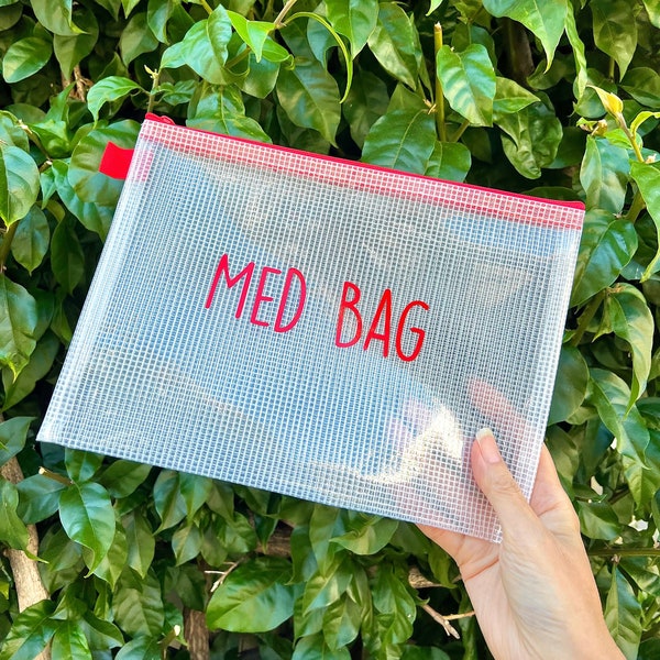 Emergency Medication Bag - Etsy
