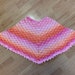 Crochet Girl's 4 Point Poncho - Etsy