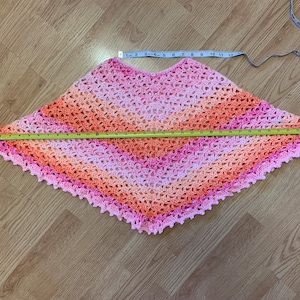 Crochet Girl's 4 Point Poncho - Etsy