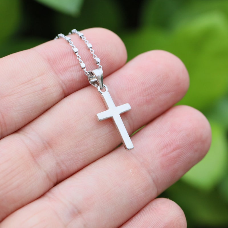 Simple Cross Necklace Women - Etsy