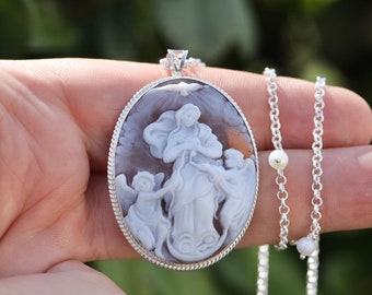 Virgin Mary Shell - Etsy