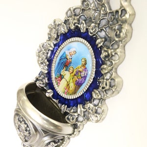 Holy Water Fountain, Home Altar Fountain, Holy Family Water Fountain ...