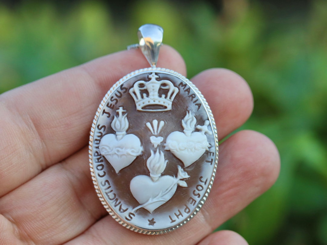 Sacred Heart Medal, Immaculate Heart Medal, Most Chaste Heart of St ...