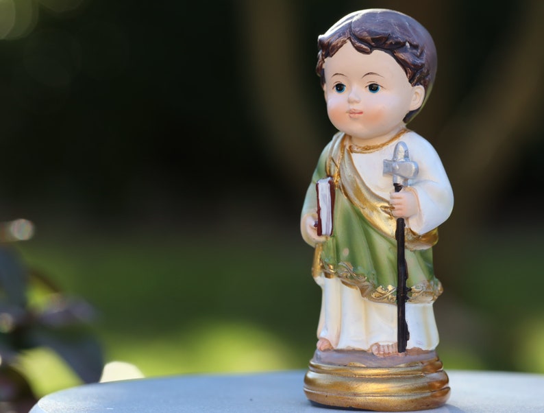 Saint Jude Miniature Baby Collection Statue Catholic Saint | Etsy