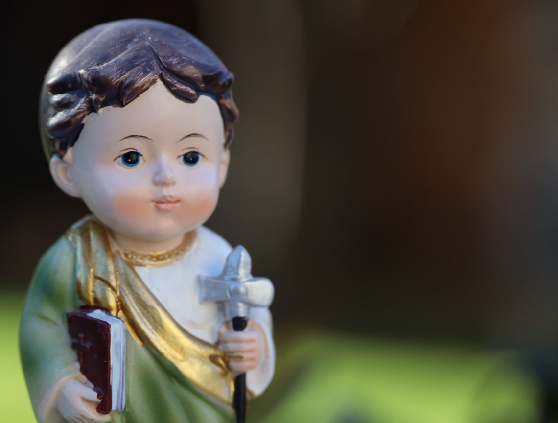 Saint Jude Miniature Baby Collection Statue Catholic Saint | Etsy