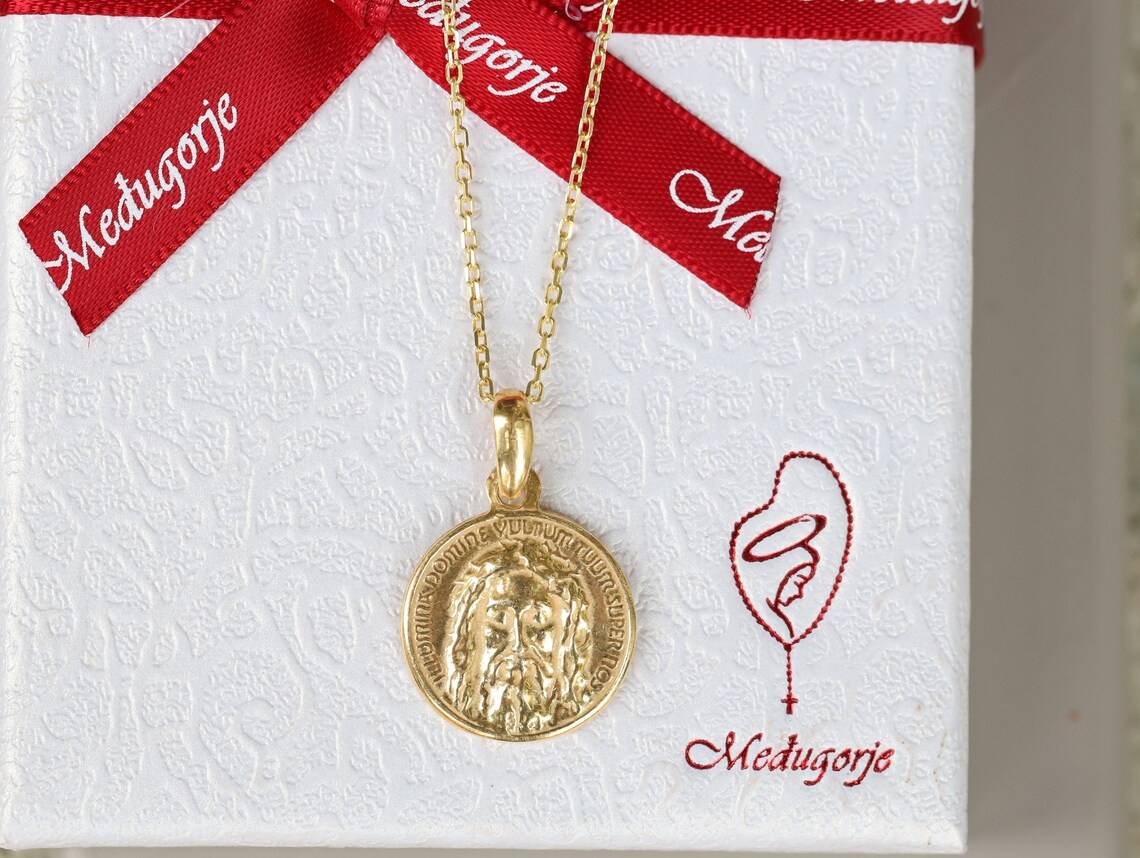 Holy Face Medal Shroud of Turin Medal Sindone Medal Jesus | Etsy