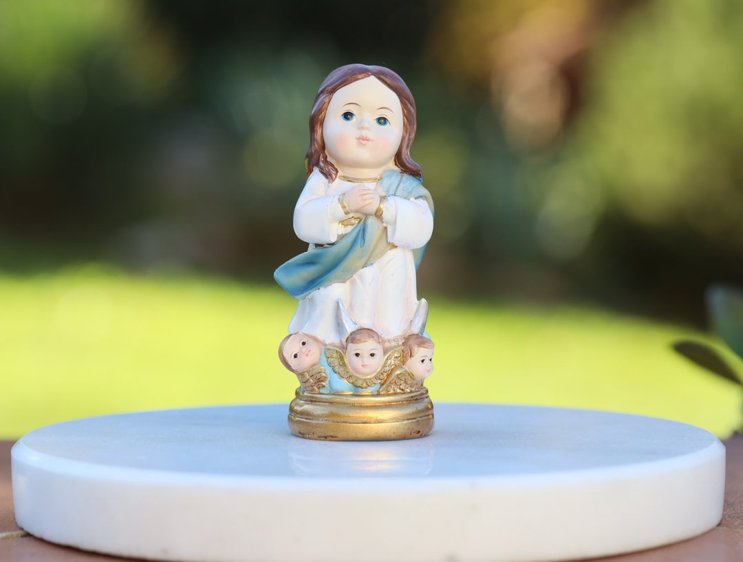 Statue de l'Assomption de la Vierge Marie, Statue miniature de la ...