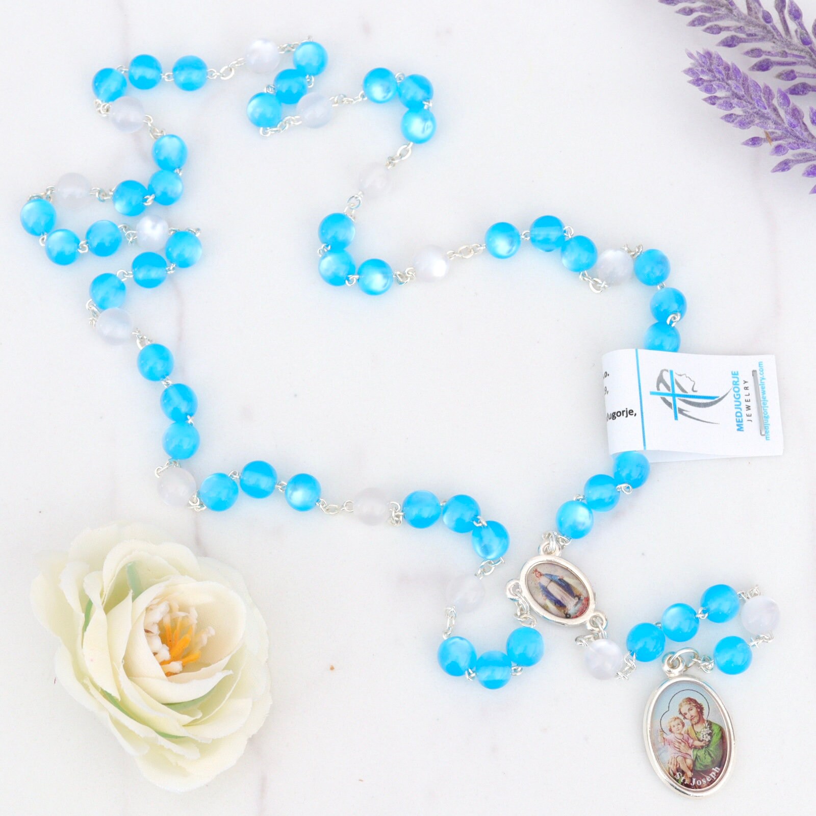 Saint Joseph Rosary St Joseph Rosary Beads. St Joseph Chaplet - Etsy ...