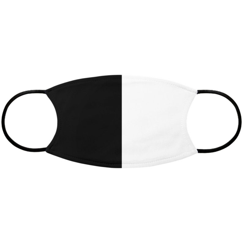 Ranboo Mask Black and White Face Mask for Man Woman Funny - Etsy