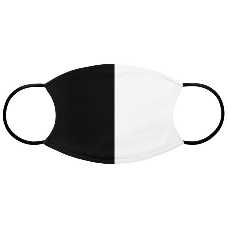 Ranboo Mask Black and White Face Mask for Man Woman Funny - Etsy