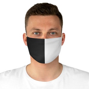 Ranboo Mask Black and White Face Mask for Man Woman Funny Masks Dream ...