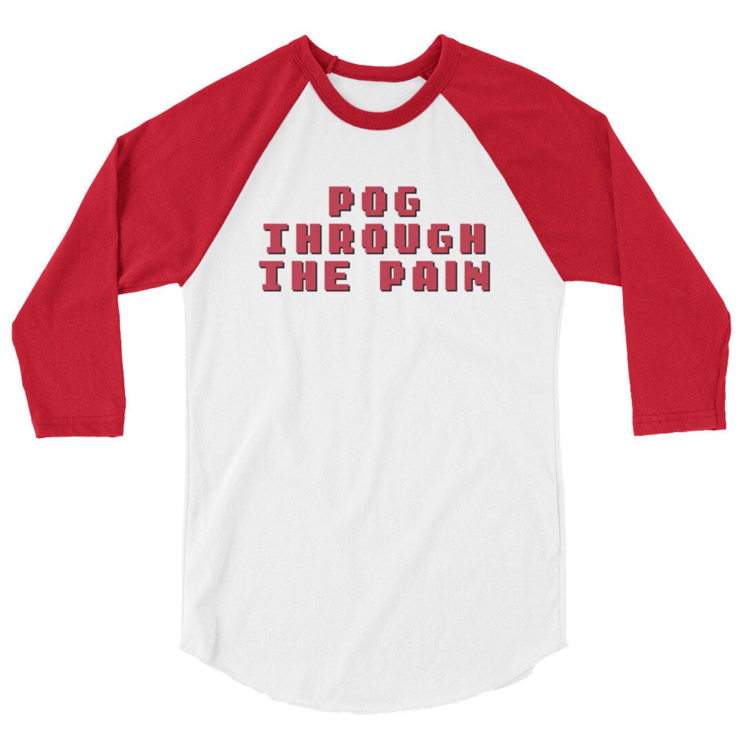 Tommyinnit Pog Through the Pain Raglan Shirt - Dream Team SMP - Unisex ...