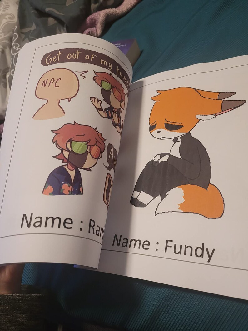 Dream Smp Coloring Book: MCYT Coloring Book - Etsy UK