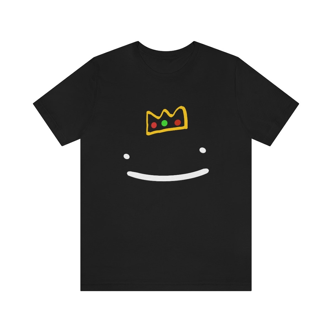 Crown Dream Smile Shirt - Dream Smp Merch - Unisex Jersey Short Sleeve ...