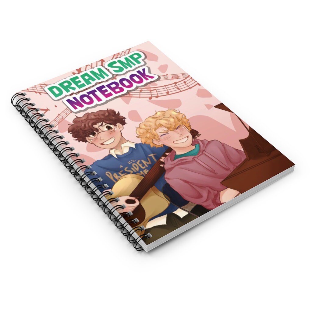 Dream SMP Notebook DSMP Spiral Notebook Ruled Line - Etsy