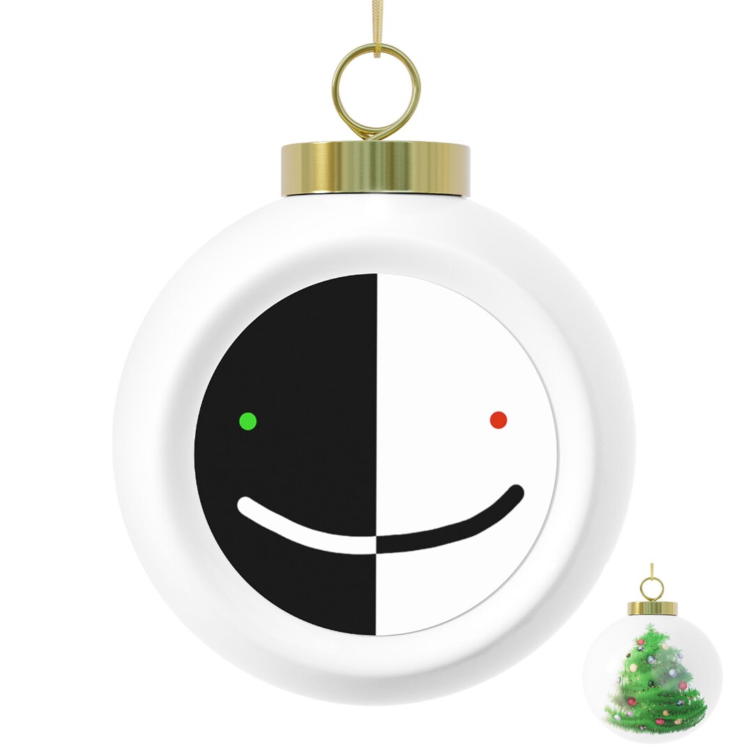 Dream Smp Christmas Ball Ornament Dream Smp Ornament Gift for Gamers - Etsy