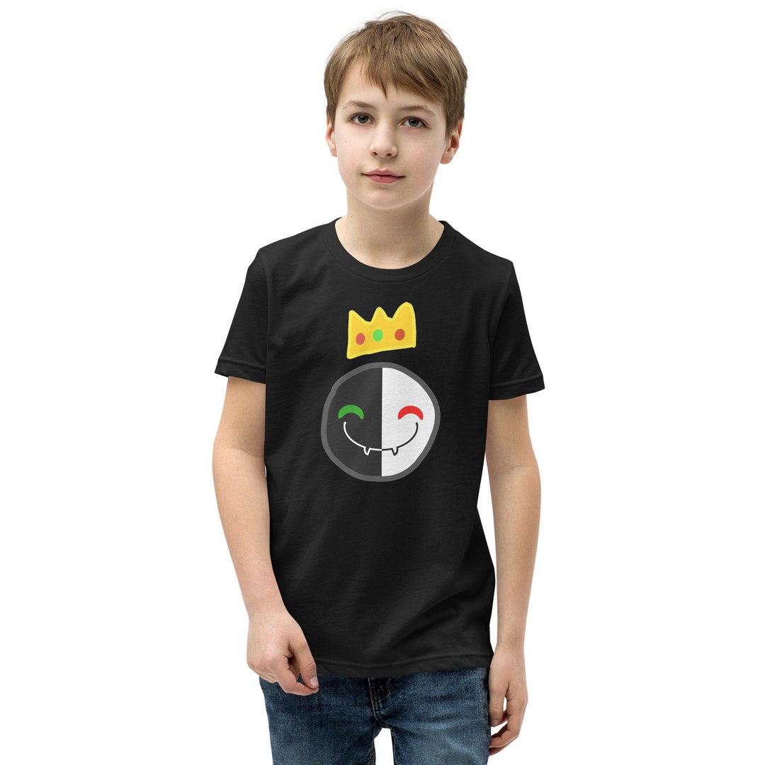 Ranboo Crown Youth Shirt Ranboo Smile Youth Shirt Ranboo Crown Dream's ...