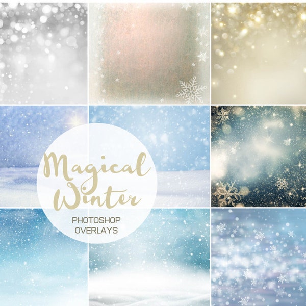Snow Photoshop - Etsy