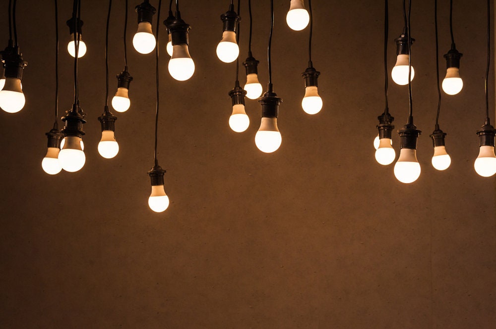 String Lights Photoshop Overlays, 8 Fairy Light Bokeh Backgrounds for ...