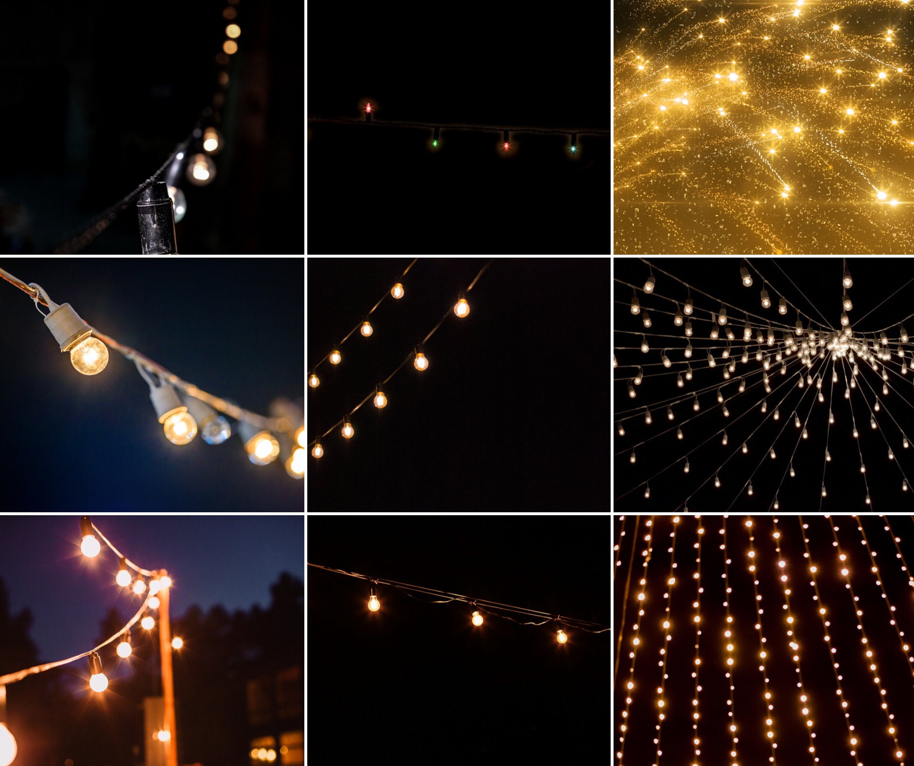 Festive Lights Photoshop Overlays, 34 Magical Bokeh Overlays for ...