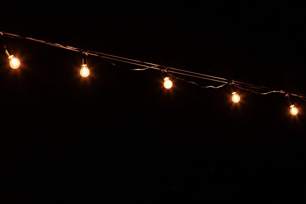 String Lights Photoshop Overlays, 8 Fairy Light Bokeh Backgrounds for ...