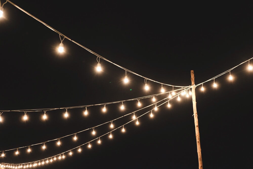 String Lights Photoshop Overlays, 8 Fairy Light Bokeh Backgrounds for ...