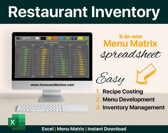 Restaurant Station cheat Sheets Restaurant - Etsy