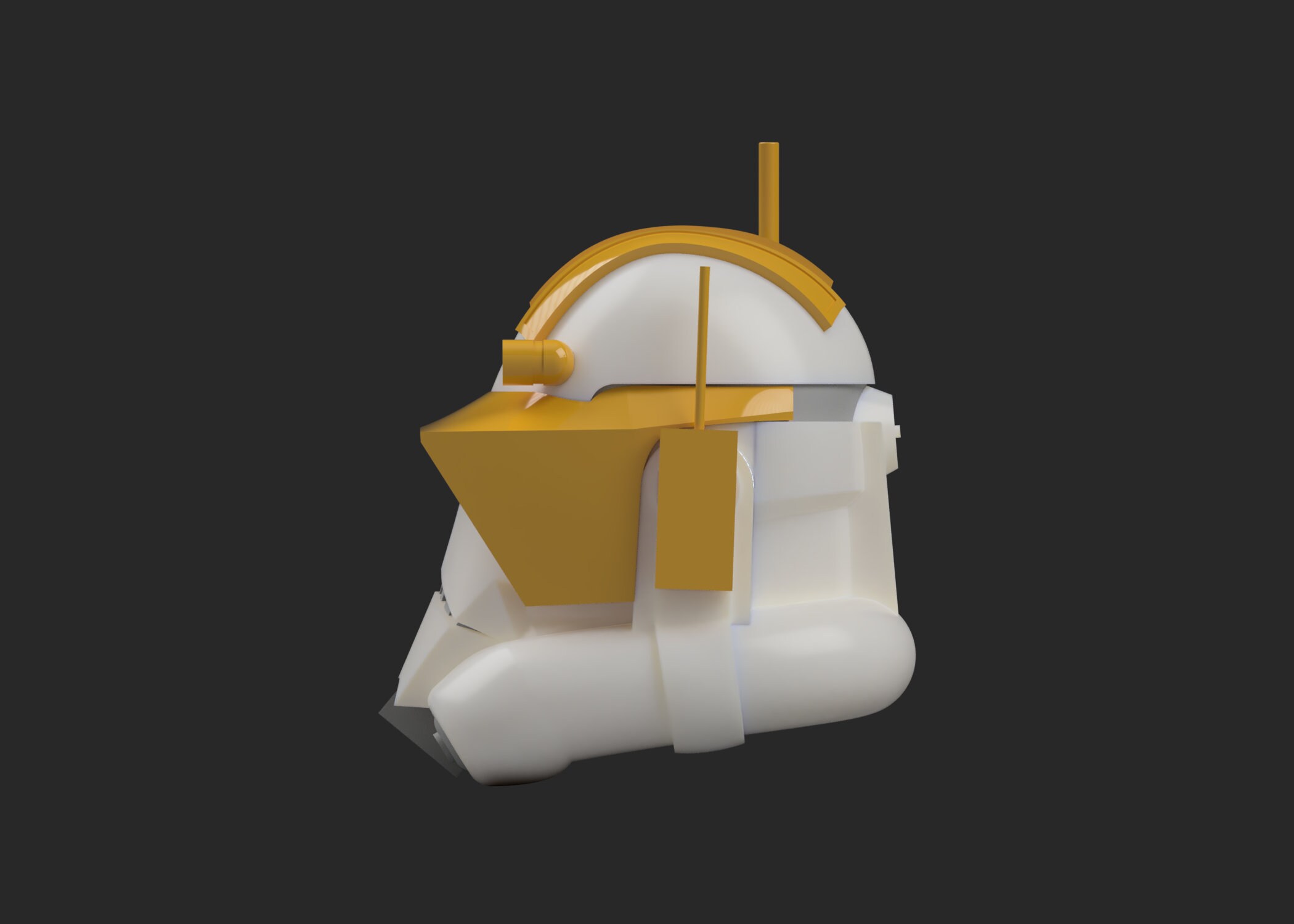 Commander Cody Phase 2 Clone Helmet 3D Print File - Etsy