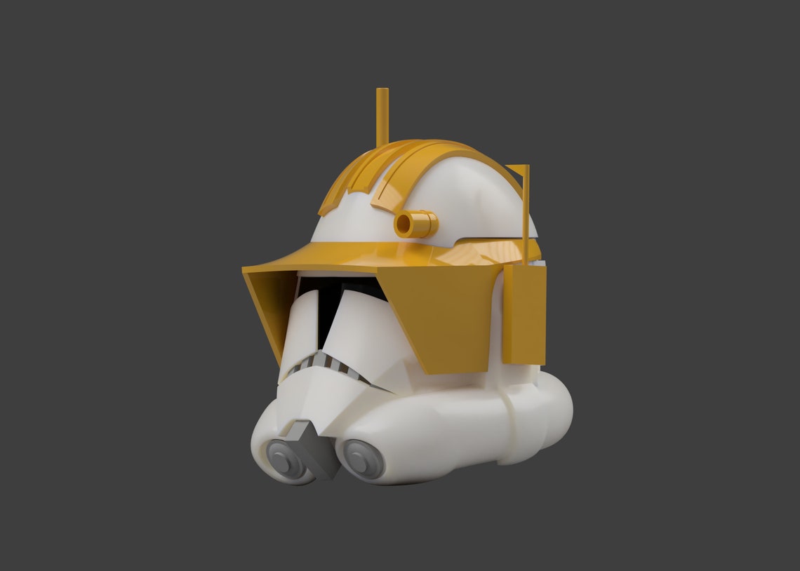 Commander Cody Phase 2 Clone Helmet 3D Print File - Etsy