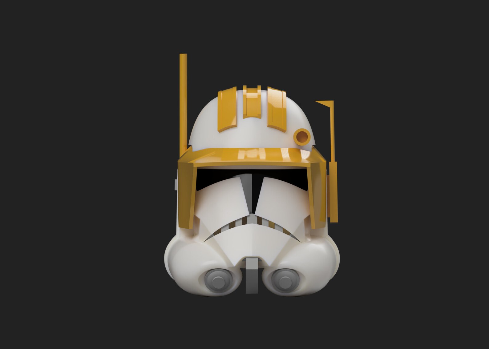 Commander Cody Phase 2 Clone Helmet 3D Print File - Etsy