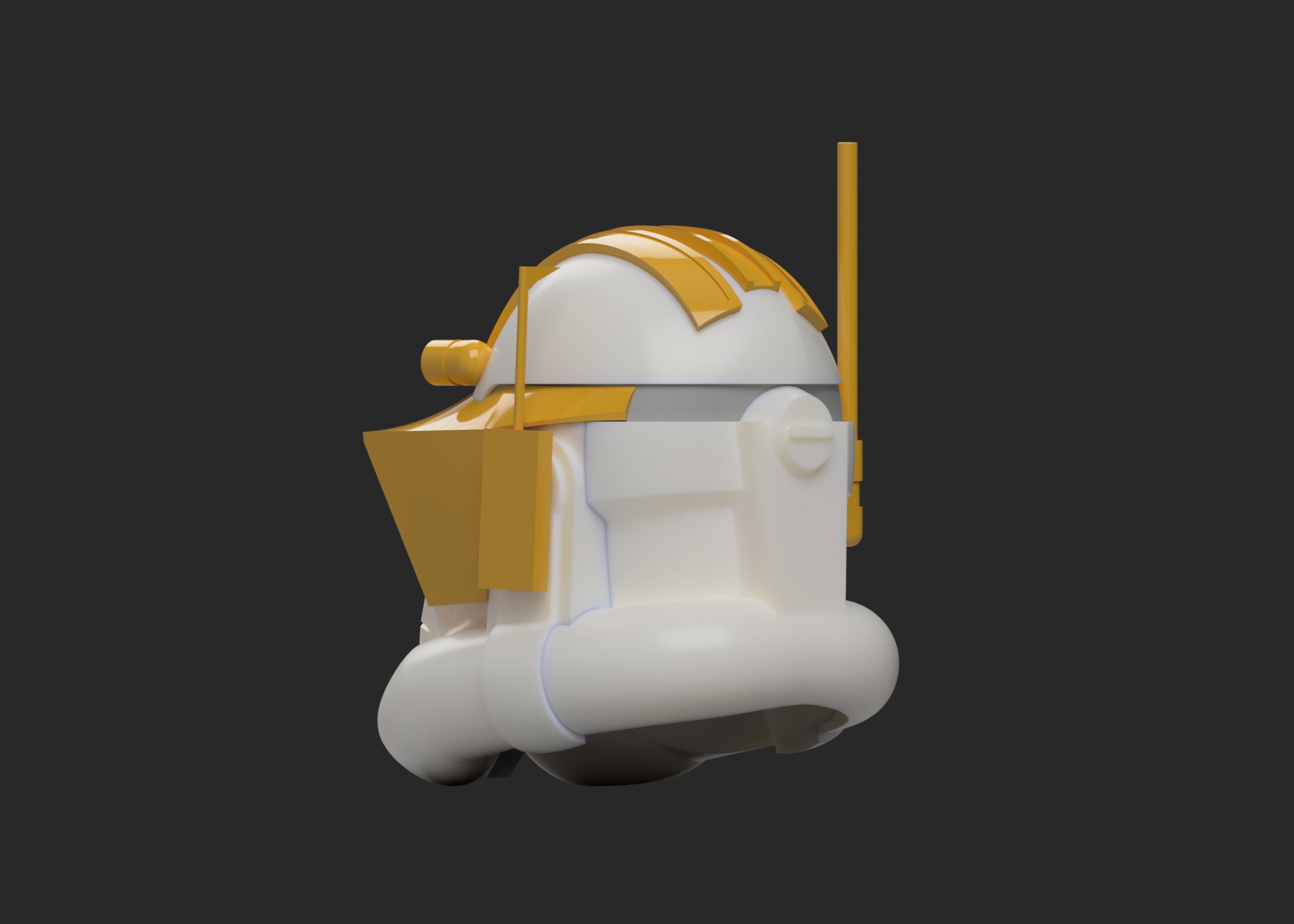 Commander Cody Phase 2 Clone Helmet 3D Print File - Etsy