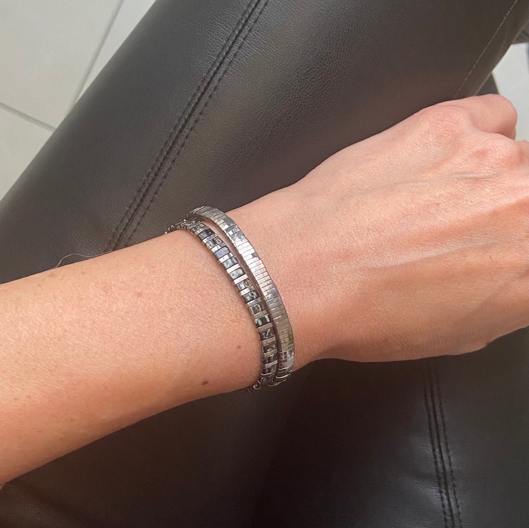 Stackable Bracelets, Beaded Bracelets for Women, Miyuki Bracelets, Tila ...