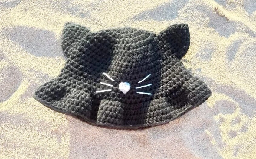 Crochet Written Pattern- Cat Bucket Hat - Etsy