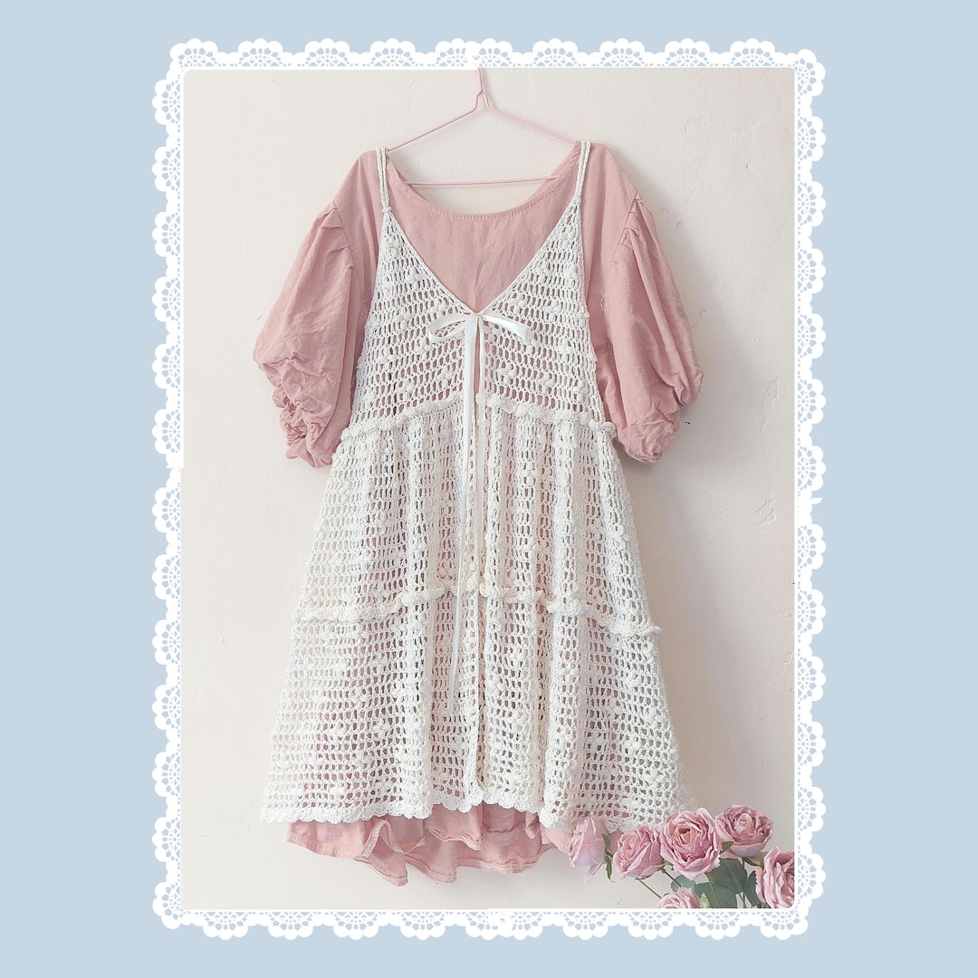 Daphne Crochet Pattern | 2-in-1 Layering Top/dress (PDF Pattern) - Etsy