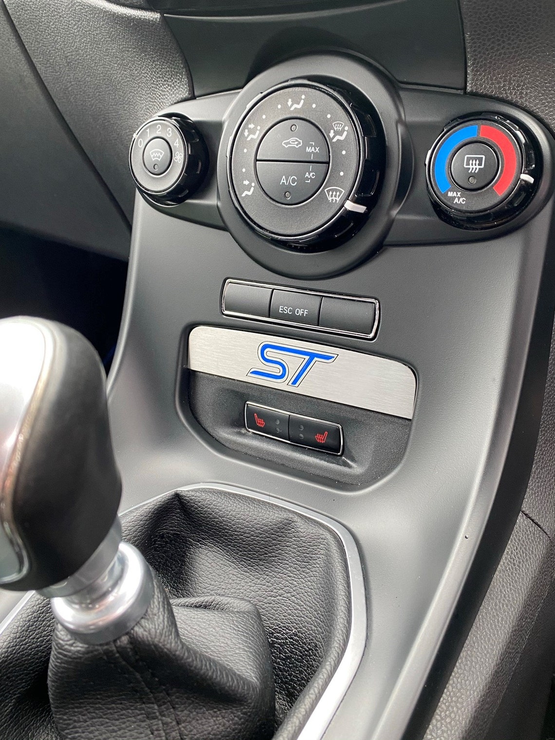 Ford Fiesta ST MK7.5 Cubby Hole Dash Dashboard Filler Insert Aluminium ...
