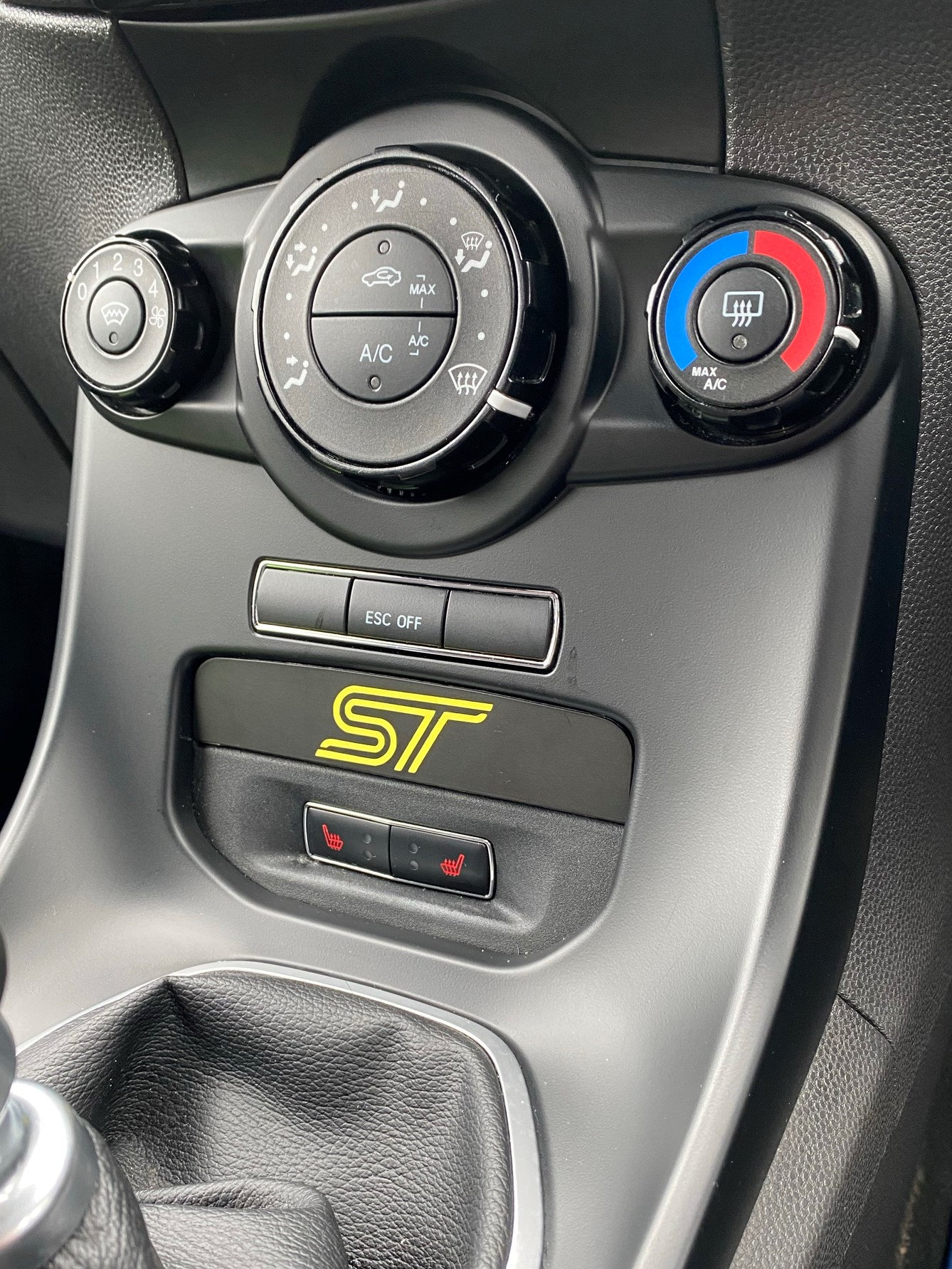 Ford Fiesta ST MK7.5 Cubby Hole Dash Dashboard Filler Insert 3M Vinyl ...