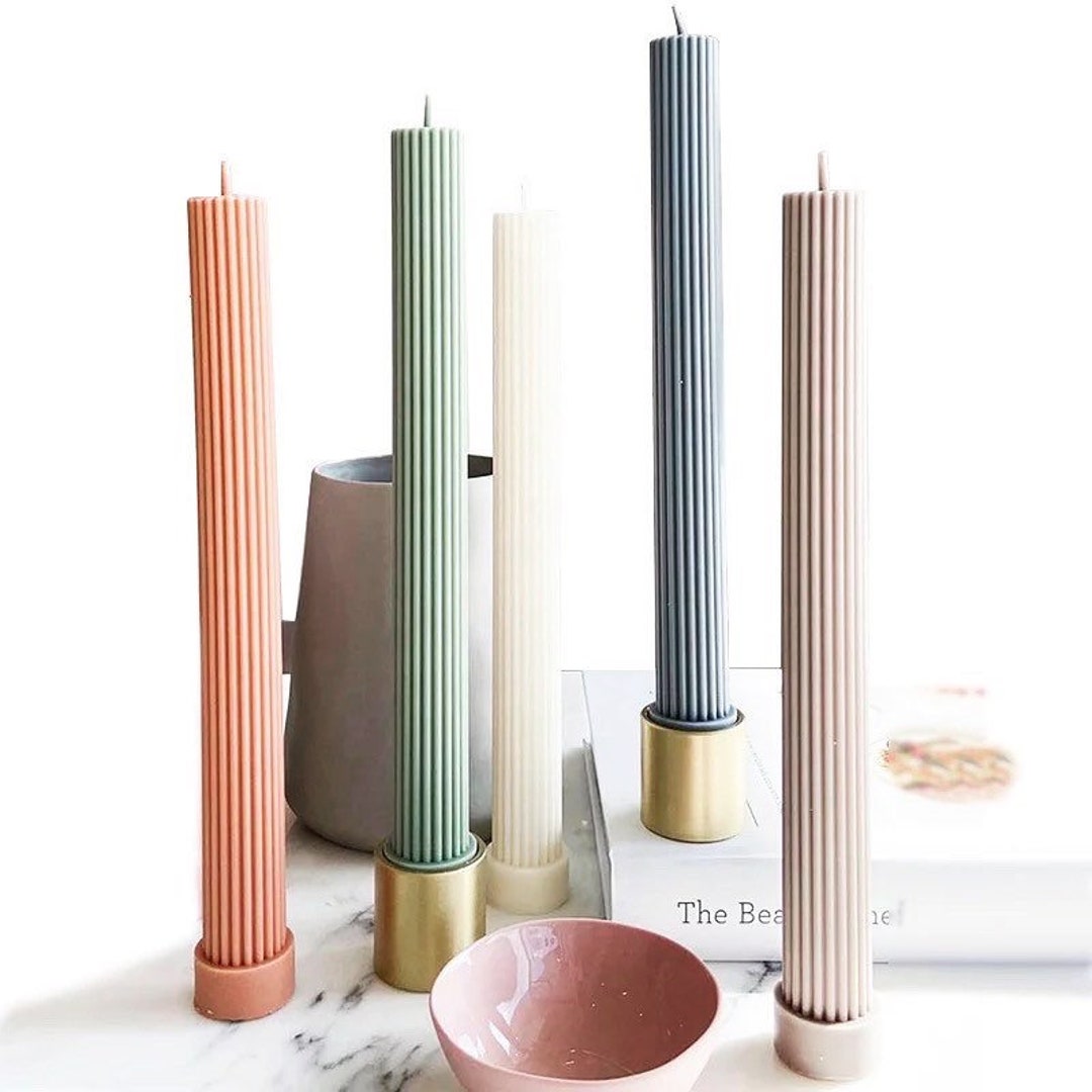 Column Pillar Candles Color - Etsy Australia