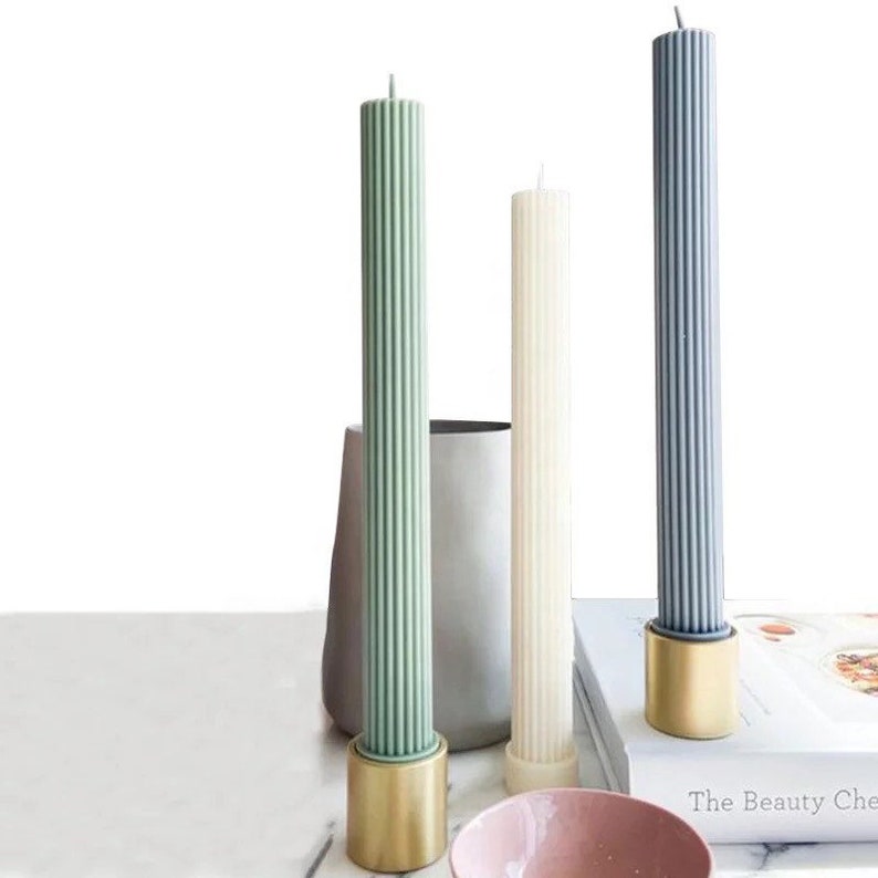 Column Pillar Candles Color - Etsy Australia