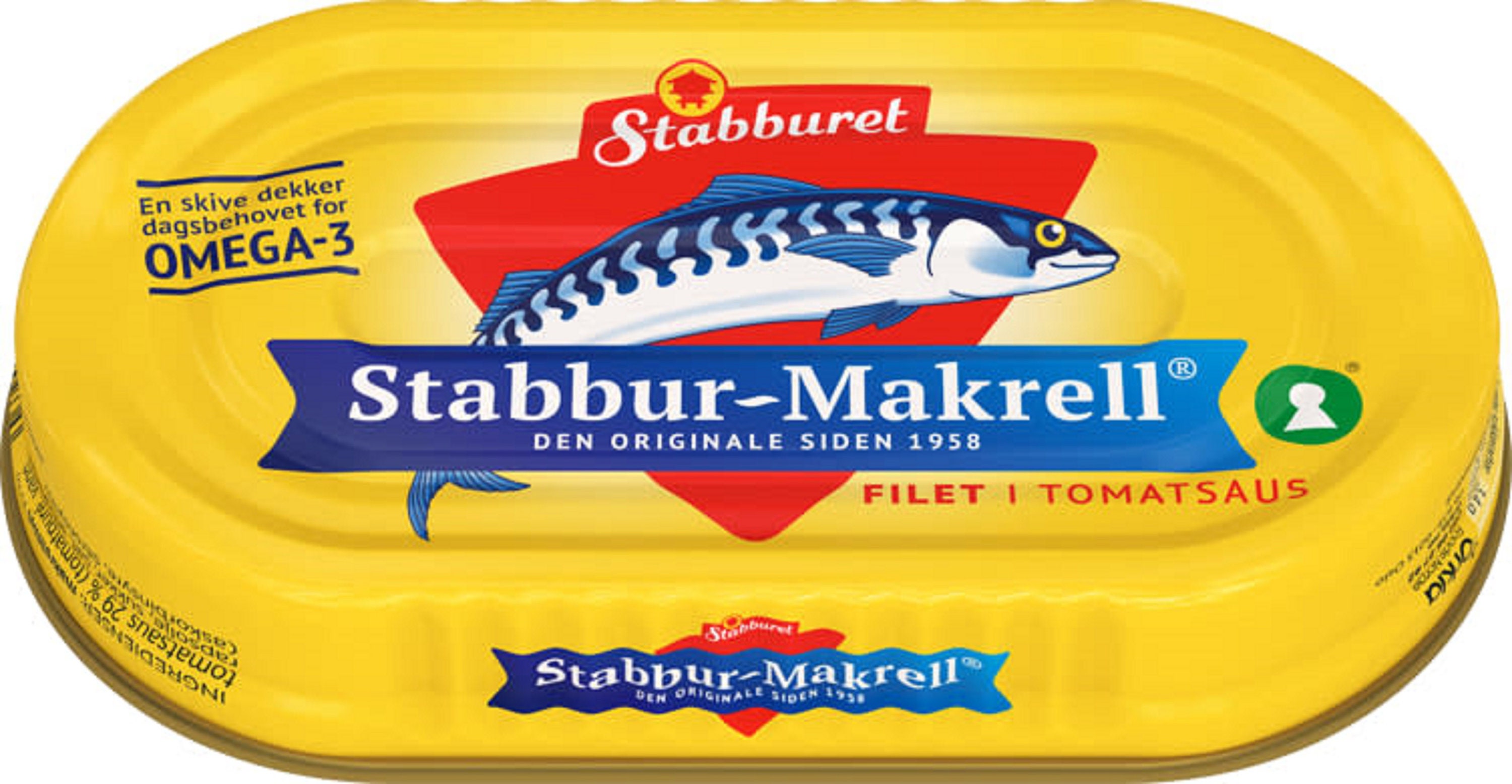 Stabburet Makrell I Tomat 4x 8x 175g Canned Fish Mackerel in Tomato ...