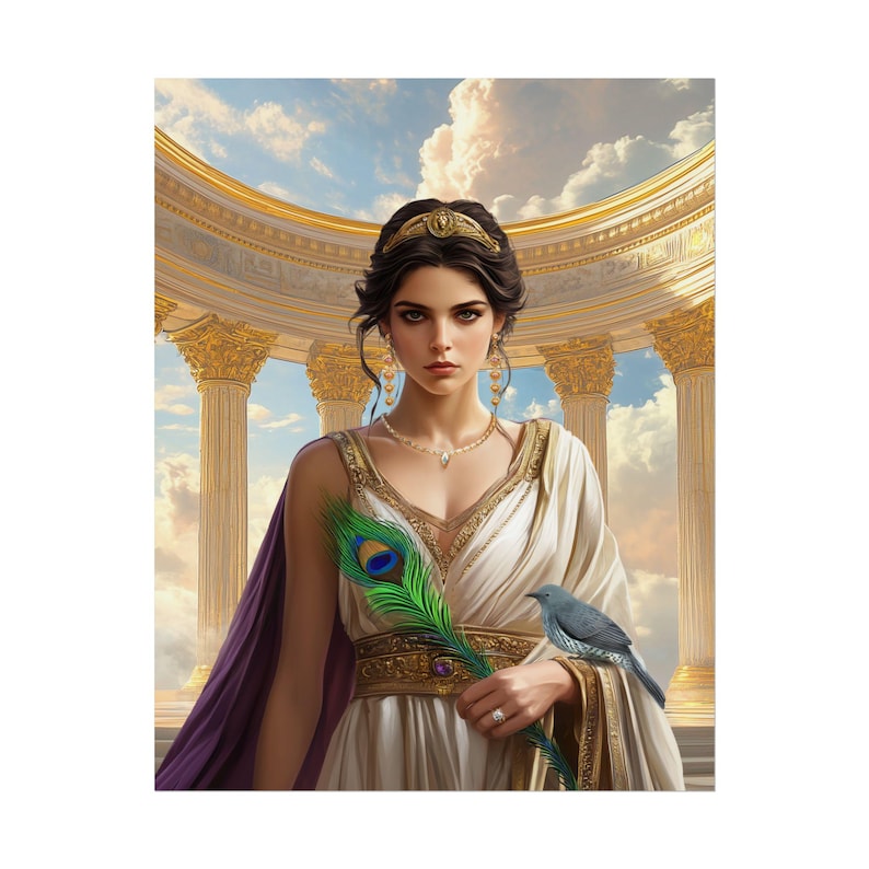 Classical Goddess Hera Rolled Posters, Greek Mythology Wall Art ...