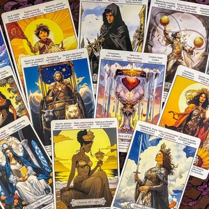 Thelemic Wisdom Tarot: Enhance Your Intuition With Guidebook - Etsy
