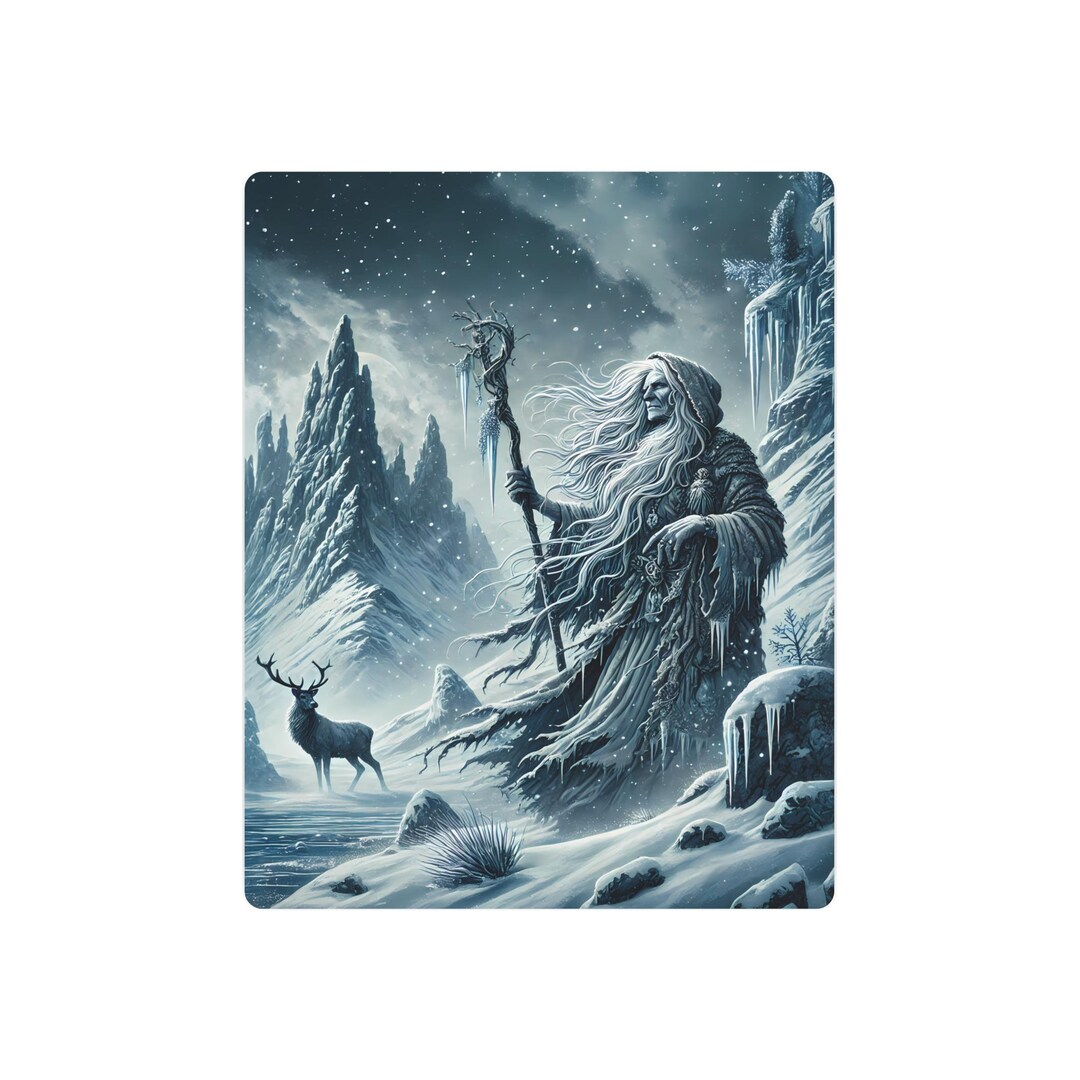 The Cailleach: Crone of Winter - Mythical Metal Art Print for Dark ...