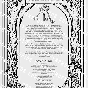 Hecate Coloring Pages: A Goddess Coloring Book With History ...