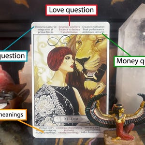 Thelemic Wisdom Tarot: Enhance Your Intuition With Guidebook - Etsy